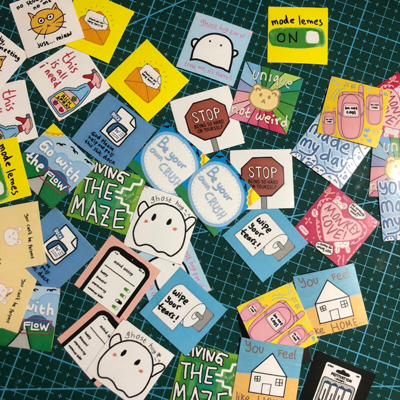 Jual OH ELENA 40 PCS STICKER PACK LAPTOP AESTHETIC CUTE EXTRA FREEBIES ...