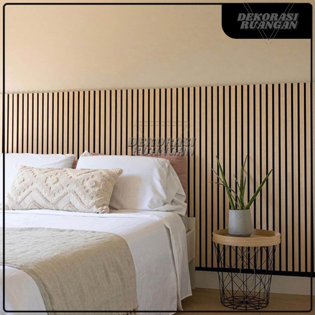 Jual Slat Wall Panel Kisi Kisi List Dinding Moulding Molding Dekorasi ...
