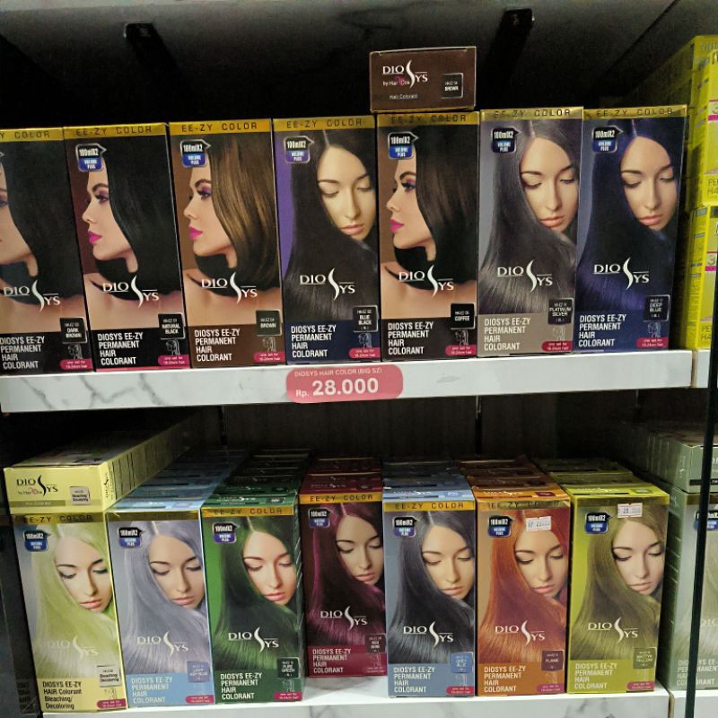 Jual DIOSYS Hair Color / Semir Rambut Diosys / Pewarna Rambut Dyosis ...