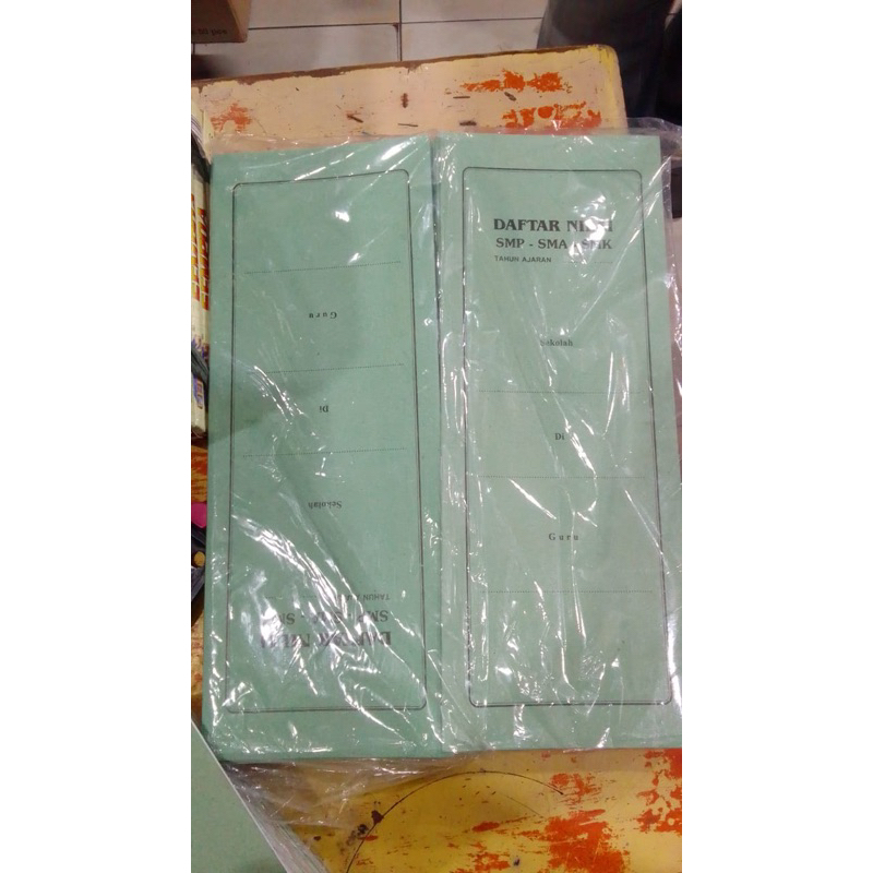 Jual Daftar Nilai SMP-SMA-SMK(50Pcs) | Shopee Indonesia