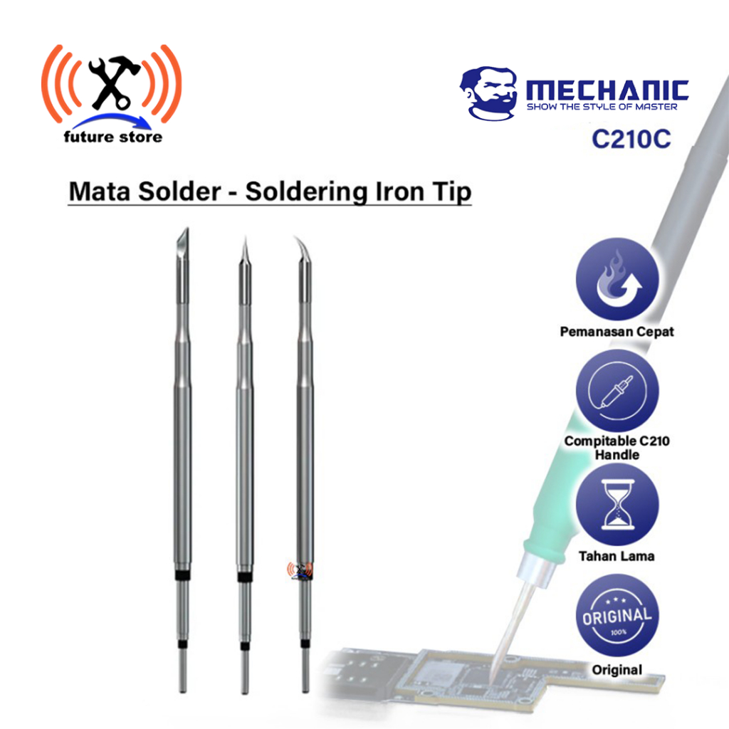 Jual MECHANIC C210C Mata Solder Station - Soldering Iron Tip C210 ...