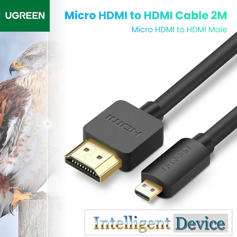 Jual UGREEN Kabel Micro HDMI To HDMI Male Ultra HD 4K - 2 Meter ...