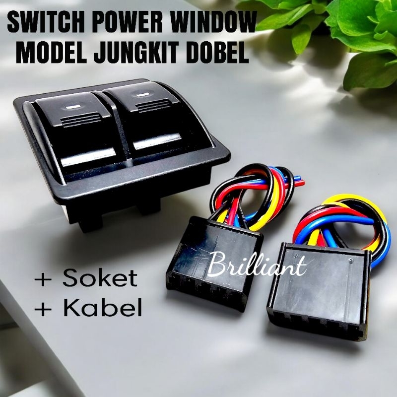 Jual Saklar Switch Power Windows Kaca Naik Turun Type Universal ...