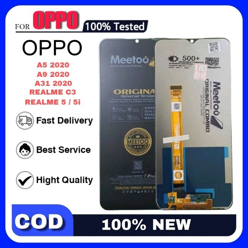Jual LCD TS OPPO A5 2020/A9 2020/A31 2020/REALME C3/5/5i | Shopee Indonesia