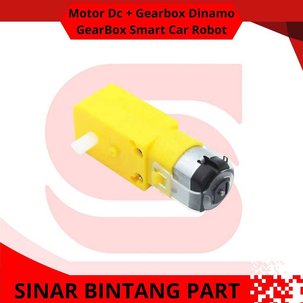 Jual Motor DC Gearbox Smart Car 3-5v Smart balancing Robot line folower ...