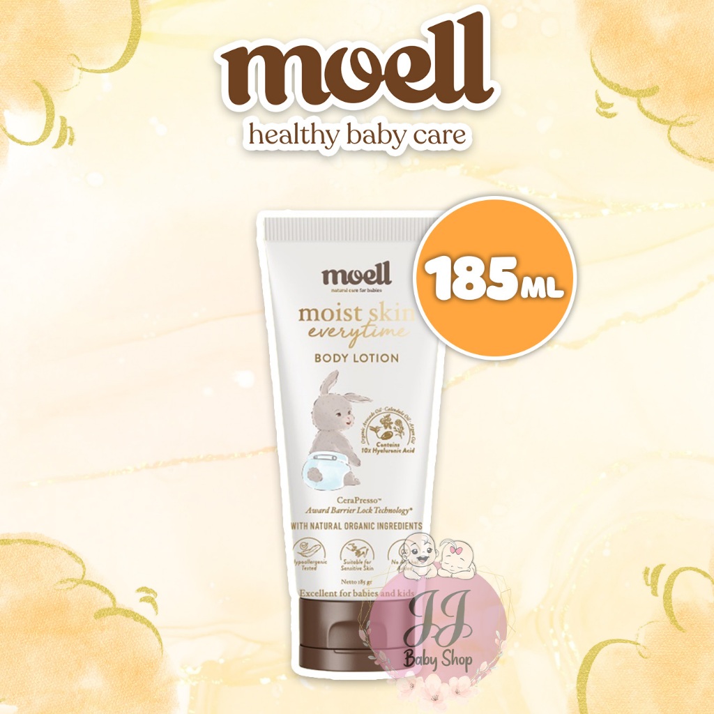 Jual Moell Body Lotion Moist Skin Everytime 185ml | Shopee Indonesia