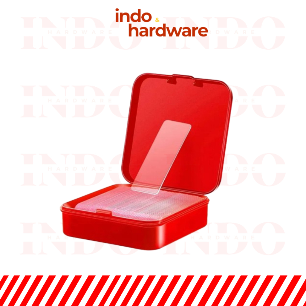 Jual Lem Double Tape Mini Isi 60 Pcs Box Transparan Bening 2 Sisi Lem ...