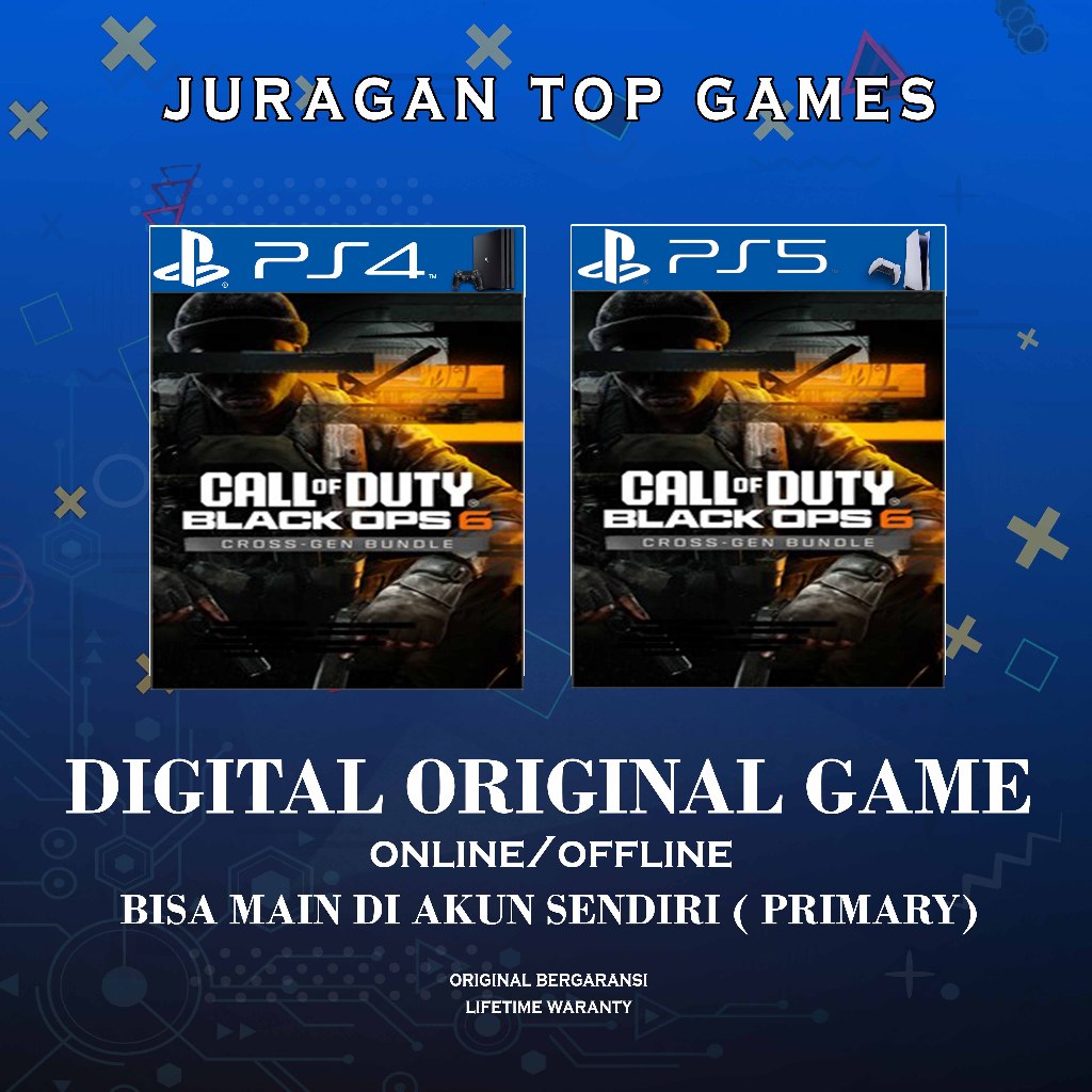Jual Call of Duty Black Ops 6 Cross-Gen Bundle PS4 & PS5 DIGITAL ...