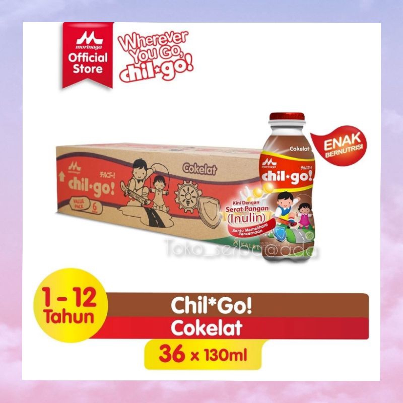 Jual Morinaga Chil Go Uht 130ml Coklat (karton) | Shopee Indonesia