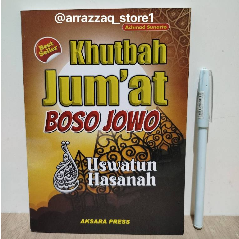 Jual Buku Kumpulan Khutbah Jumat Boso Jowo Uswatun Hasanah AP - Khutbah ... Jual Buku Kumpulan Khutbah Jumat Boso Jowo Uswatun Hasanah AP - Khutbah ...