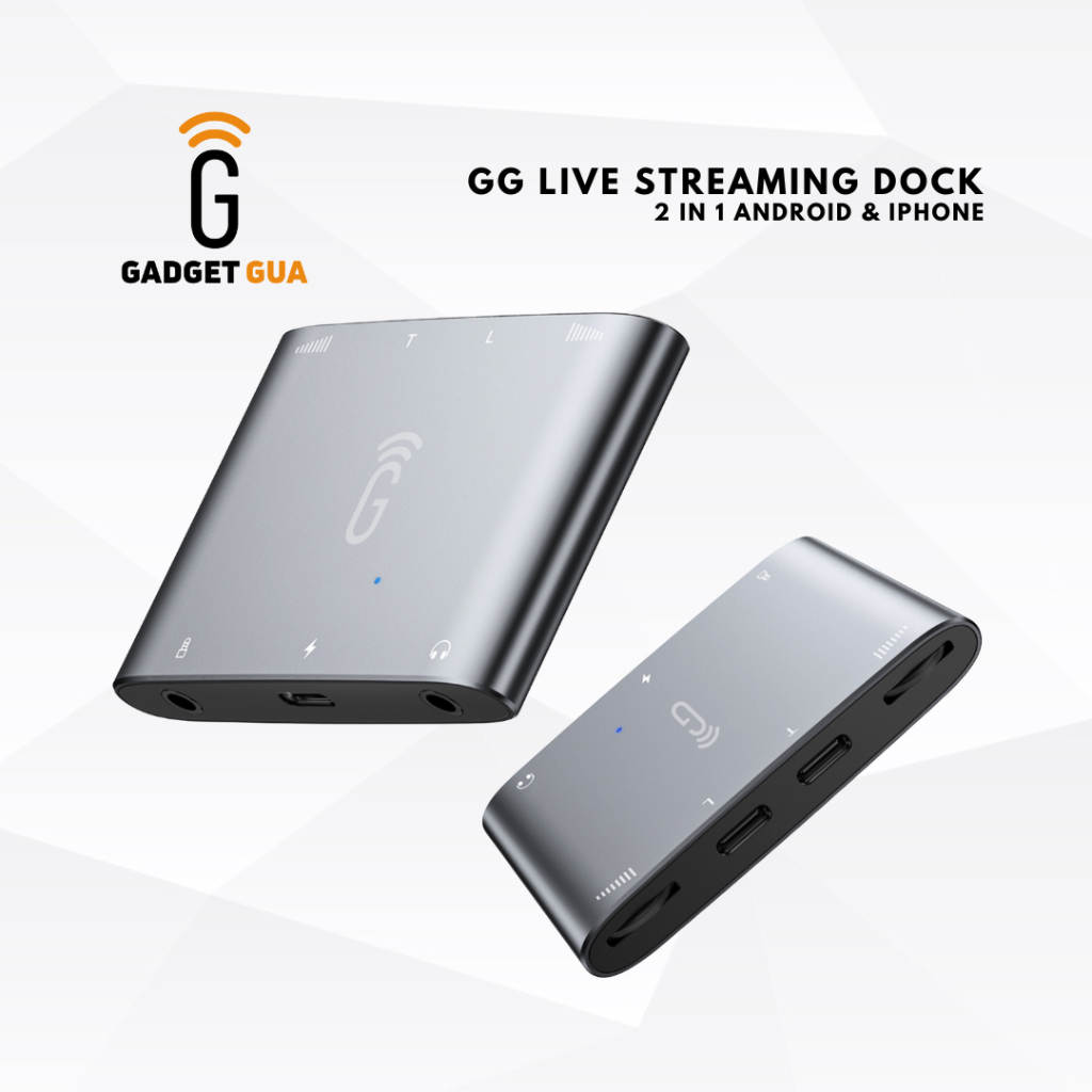 Jual GG LIVE STREAMING DOCK 2 in 1 Android & iPhone (CLASSIC) | Shopee ...