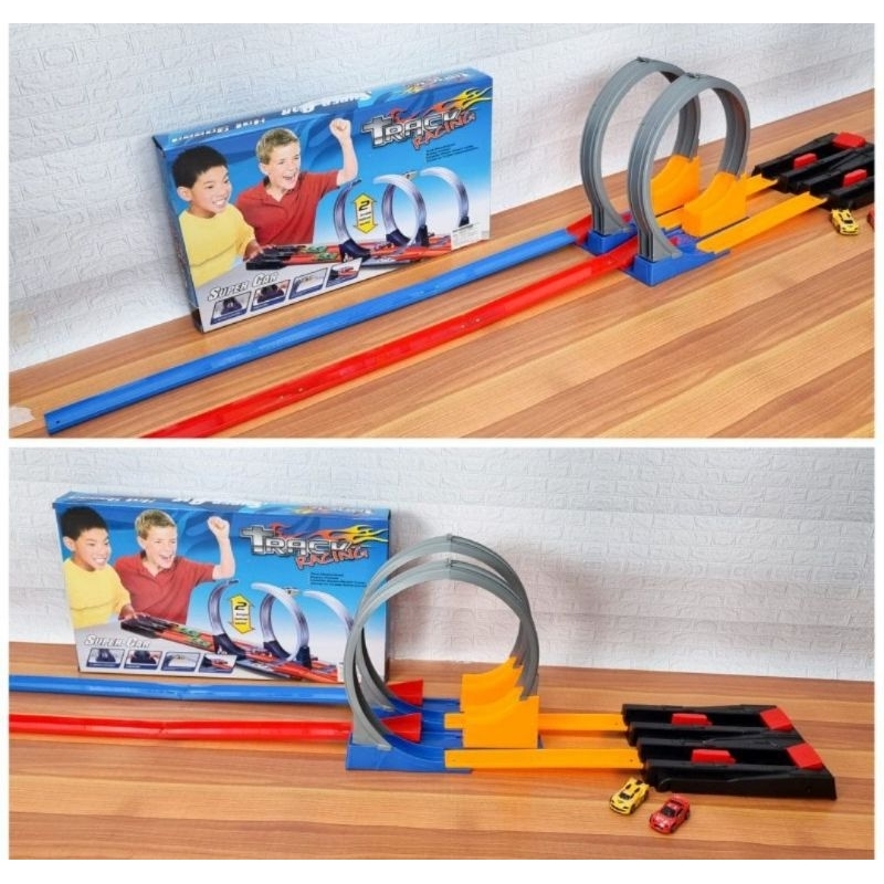 Jual PROMO! TRACK HOTWHEEL / TRACK RACING / TRACK MOBIL 2 JALUR / TRACK ...