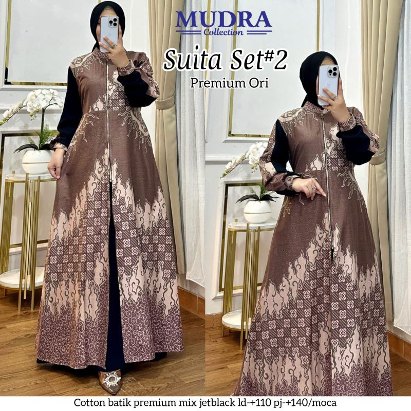 Jual Aiden 2 // RIOTA // SUITA SET #2 By MUDRA HIJAB | Shopee Indonesia