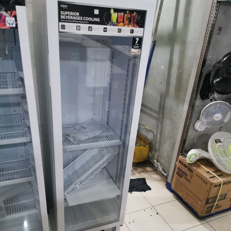 Jual Aqua Lemari Es Showcase Kaca AQB 280 ( Khusus SIDOARJO Surabaya ...