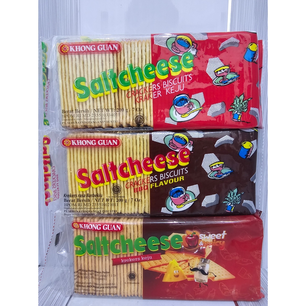 Jual Khong Guan Saltcheese Crackers 200gr | Shopee Indonesia