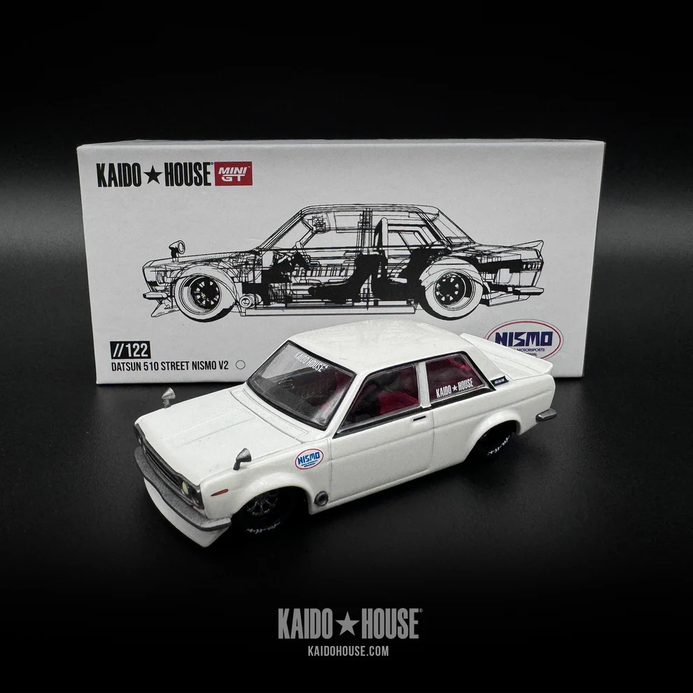 Jual KHMG122 - Kaido House GT Datsun 510 Street Nismo V2 White | Shopee ...