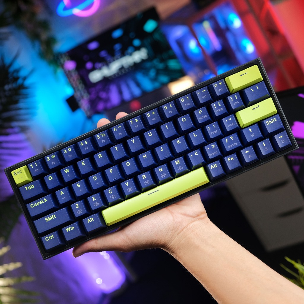 Jual KEYBOARD GAMING GAMEN TITAN V LITE BLUE SWITCH | Shopee Indonesia