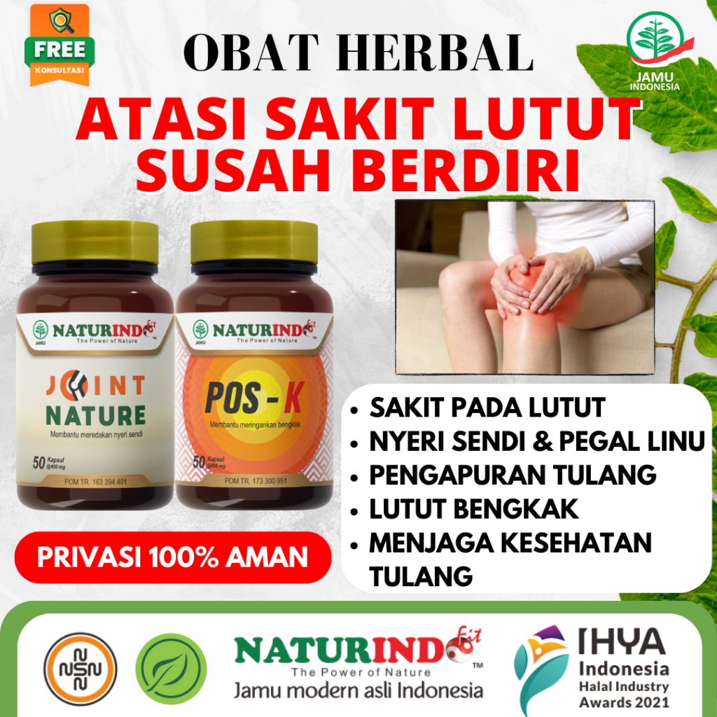 Jual Obat Sakit Lutut Susah Berdiri Lutut Bengkak Kaku Pengapuran ...