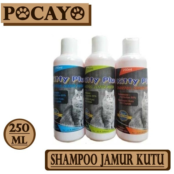 Jual Shampoo Kitty Plus Anti Jamur Kutu & Whitening 250ml | Shopee ...