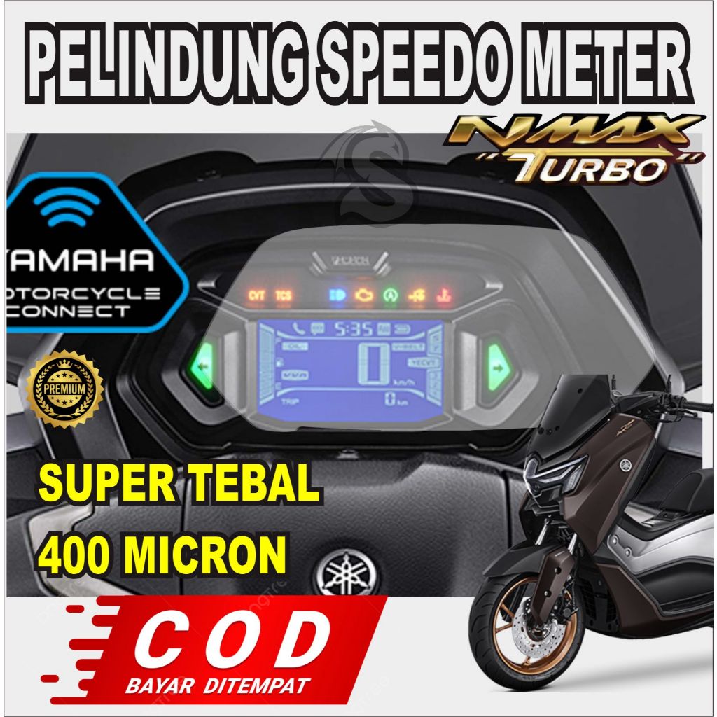 Jual STICKER PREMIUM PELINDUNG SPEEDOMETER YAMAHA NMAX TURBO NEW 2024 ...