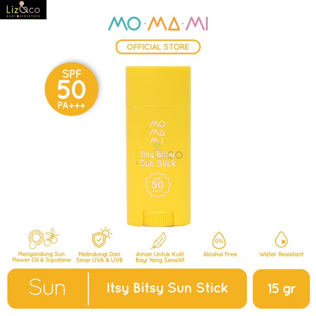 Jual Momami Itsy Bitsy Sun Stick 15ml – Sunscreen Stick untuk Bayi dan ...