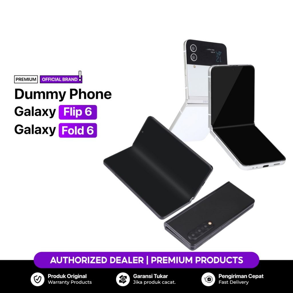 Jual HP Dummy Phone model for Samsung Galaxy Fold6 Fold 6 Flip6 Flip 6 ...