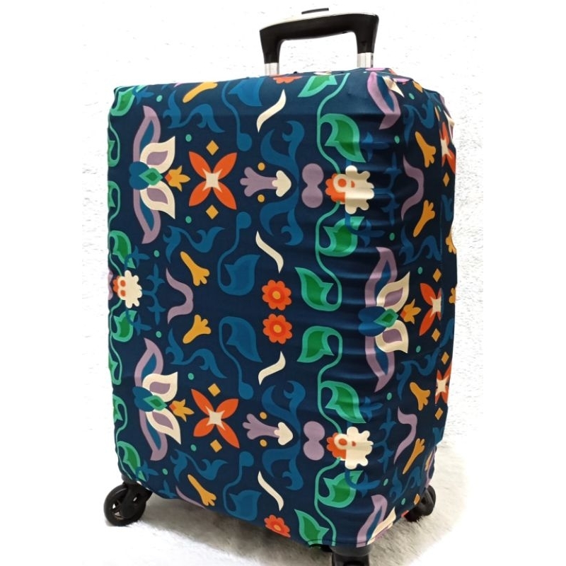 Jual Sarung / Cover / Pelindung Elastis Koper Motif Gambar Corak Ukuran ...