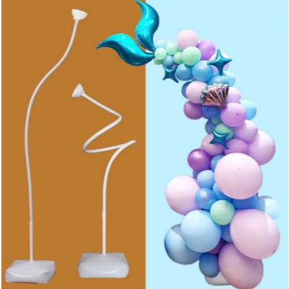 Jual 2PCS Standing Balon Aluminium Elastis/Tiang Balon/Dekorasi Balon ...