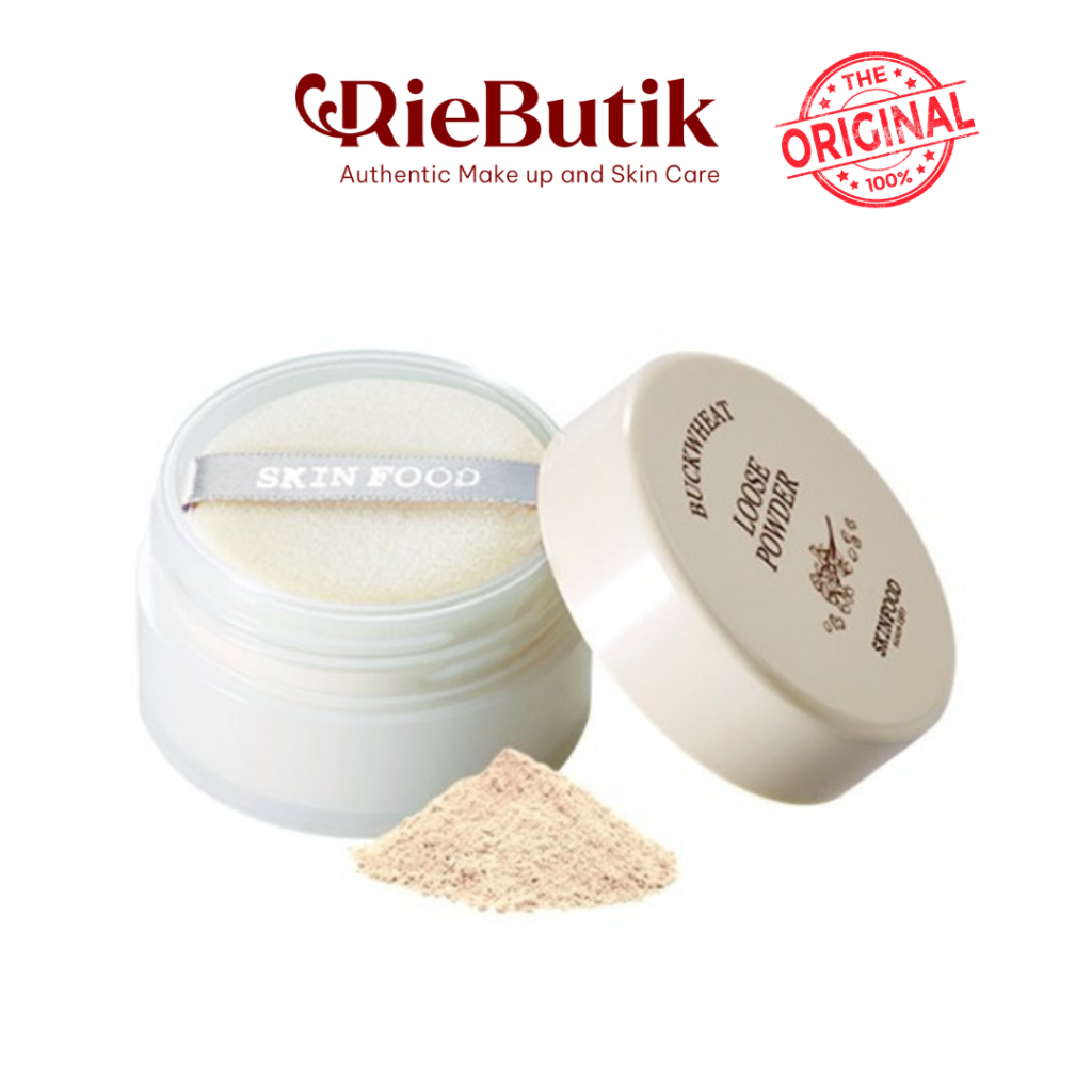 Jual SKINFOOD Buckwheat Loose Powder 15gr ORIGINAL | Shopee Indonesia