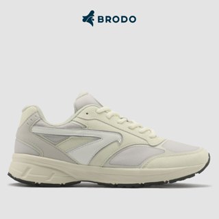 Jual BRODO - Sneakers Ace Nova Cream OWS | Shopee Indonesia
