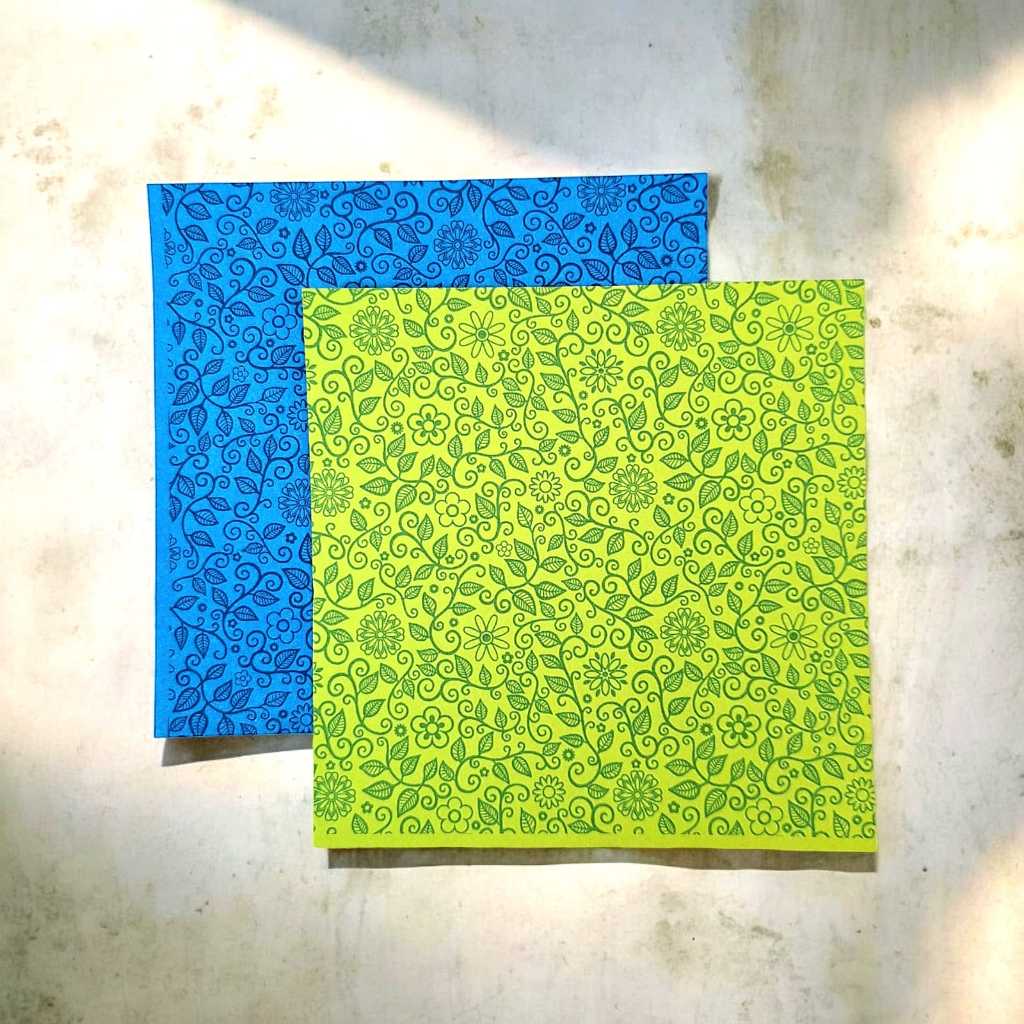 Jual Kertas Origami Motif 12 x 12 cm - Isi 20 Lembar - Batik Lipat ...