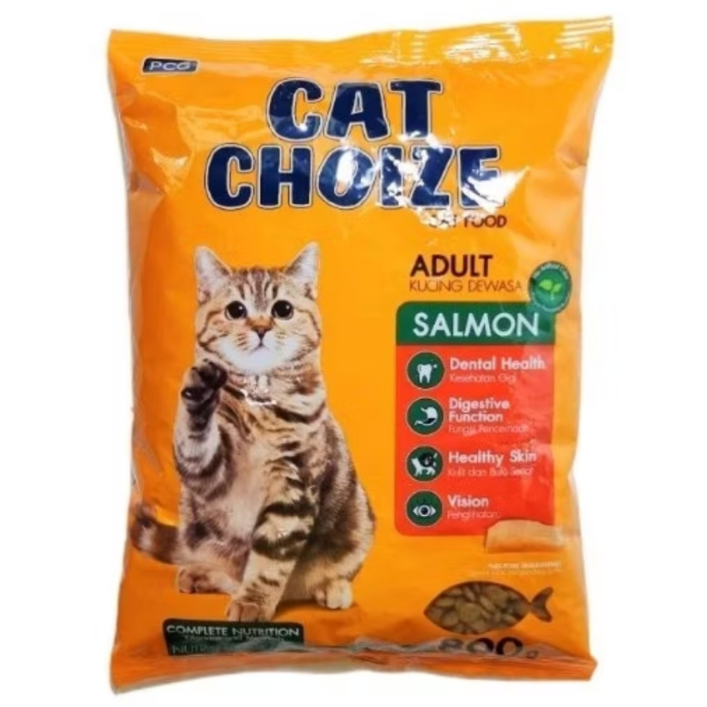 Jual Cat Choice adult salmon ( orange ) Makanan Kucing kering 800 gr ...