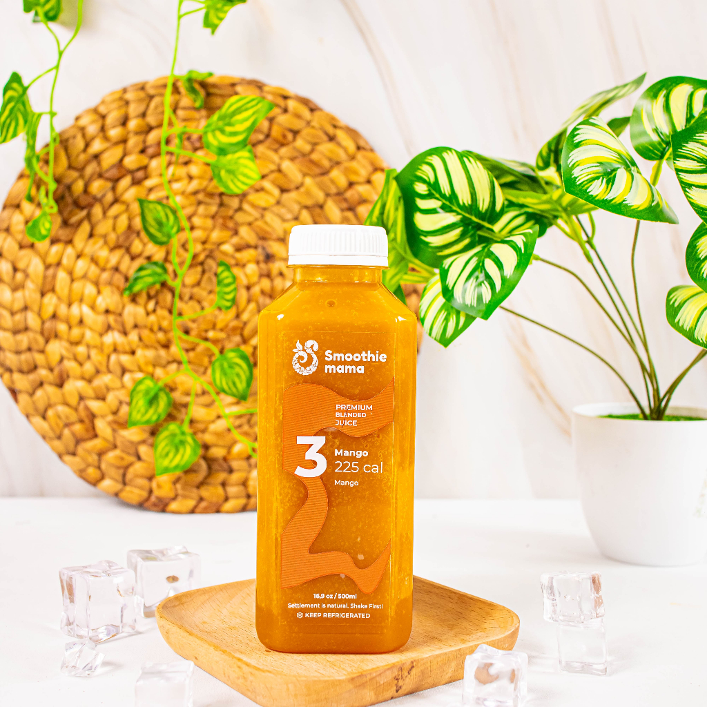 Jual SMOOTHIEMAMA Jus Mangga Buah Blended Mango Large 500ml | Shopee ...