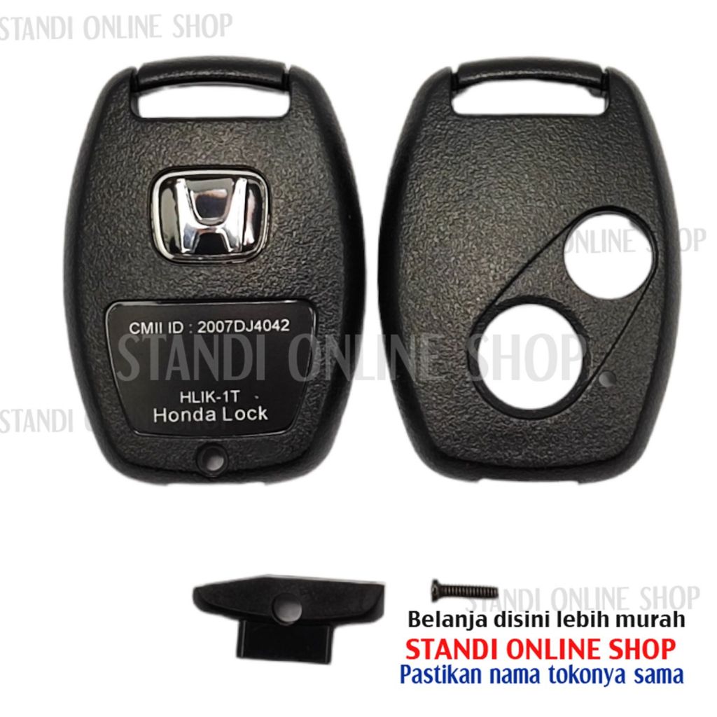 Jual Casing Rumah Kunci Remote Mobil Honda CRV Jazz Brio Mobilio City ...