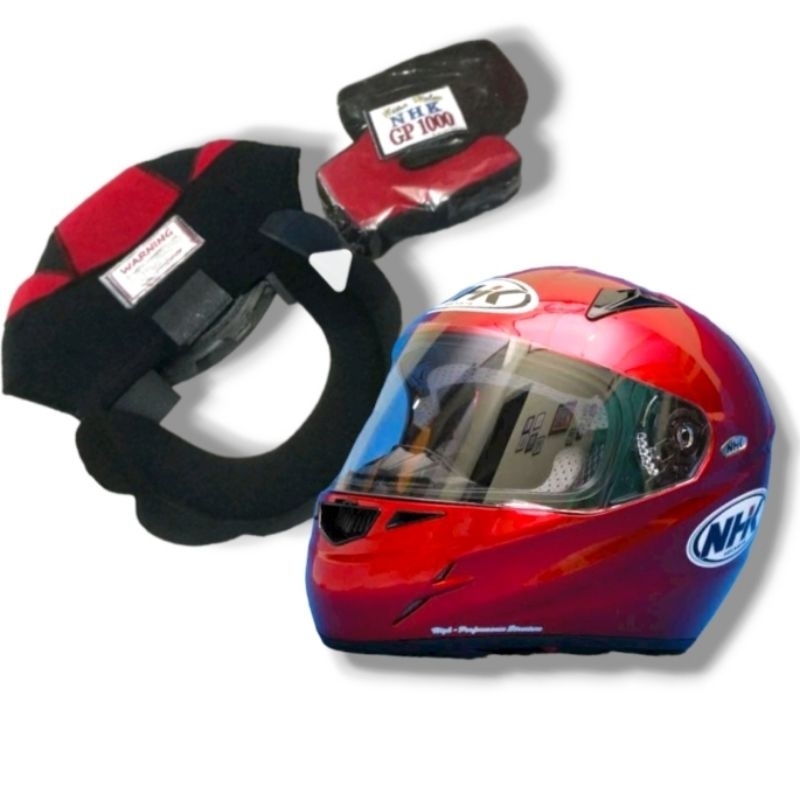Jual Busa NHK GP1000 set Atau Busa Helm set GP 1000 | Shopee Indonesia