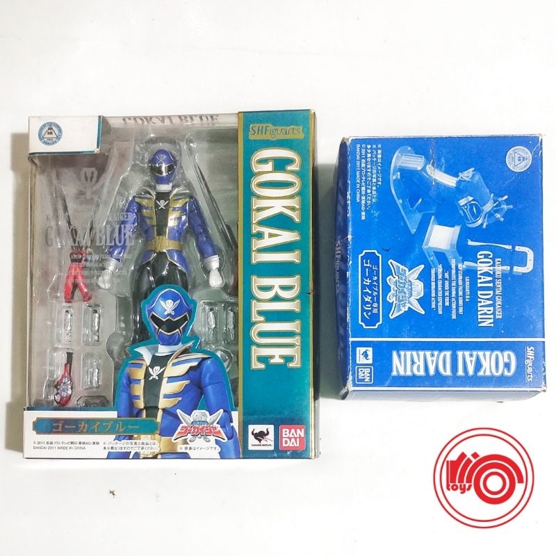 Jual SHF S.H.Figuarts Sentai Gokai Blue dan Gokai Darin Set | Shopee ...