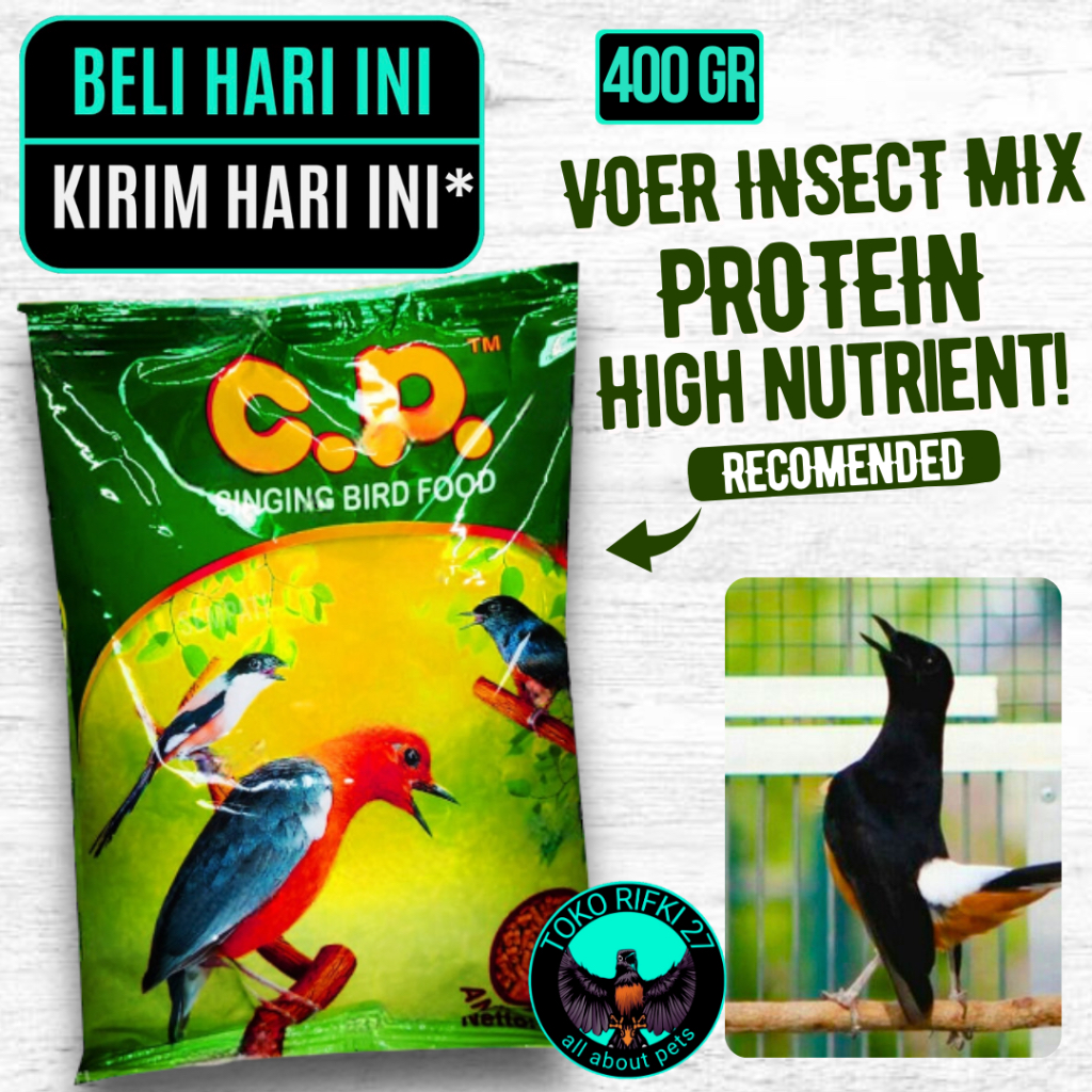 Jual Pakan Burung Kicau Cp Cepe Singing Bird Food Voer Coklat Cokelat ...