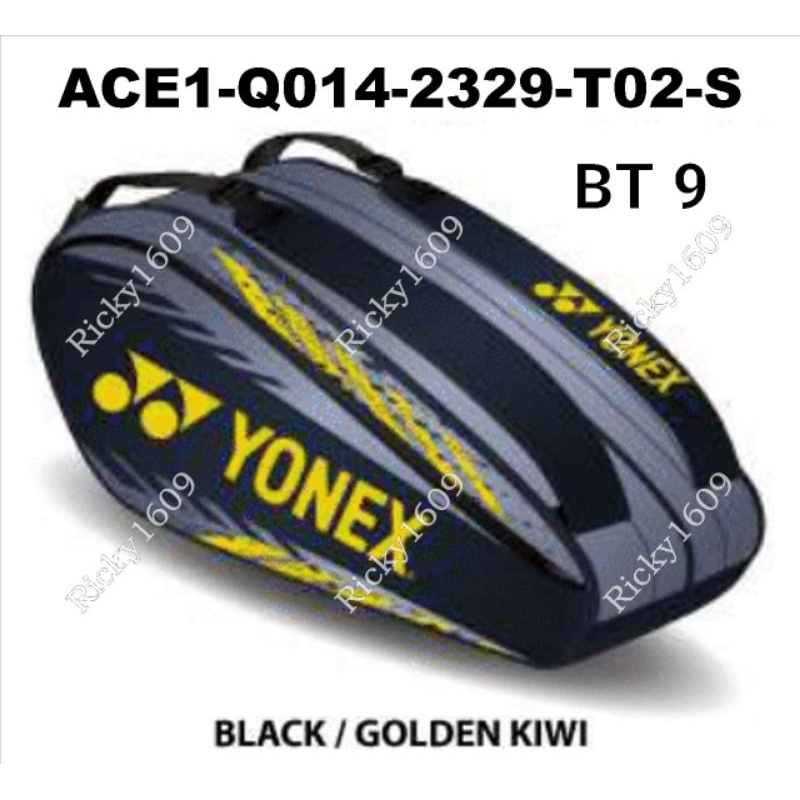 Jual TAS RAKET YONEX ACE1-Q014-2329-T02-S RACQUET BAG BT9 /9in1 ...