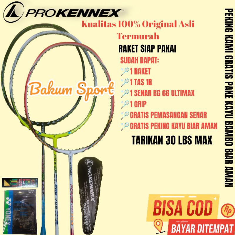Jual Raket prokennex power pro 709/704 kualitas 100% original Asli Bisa ...