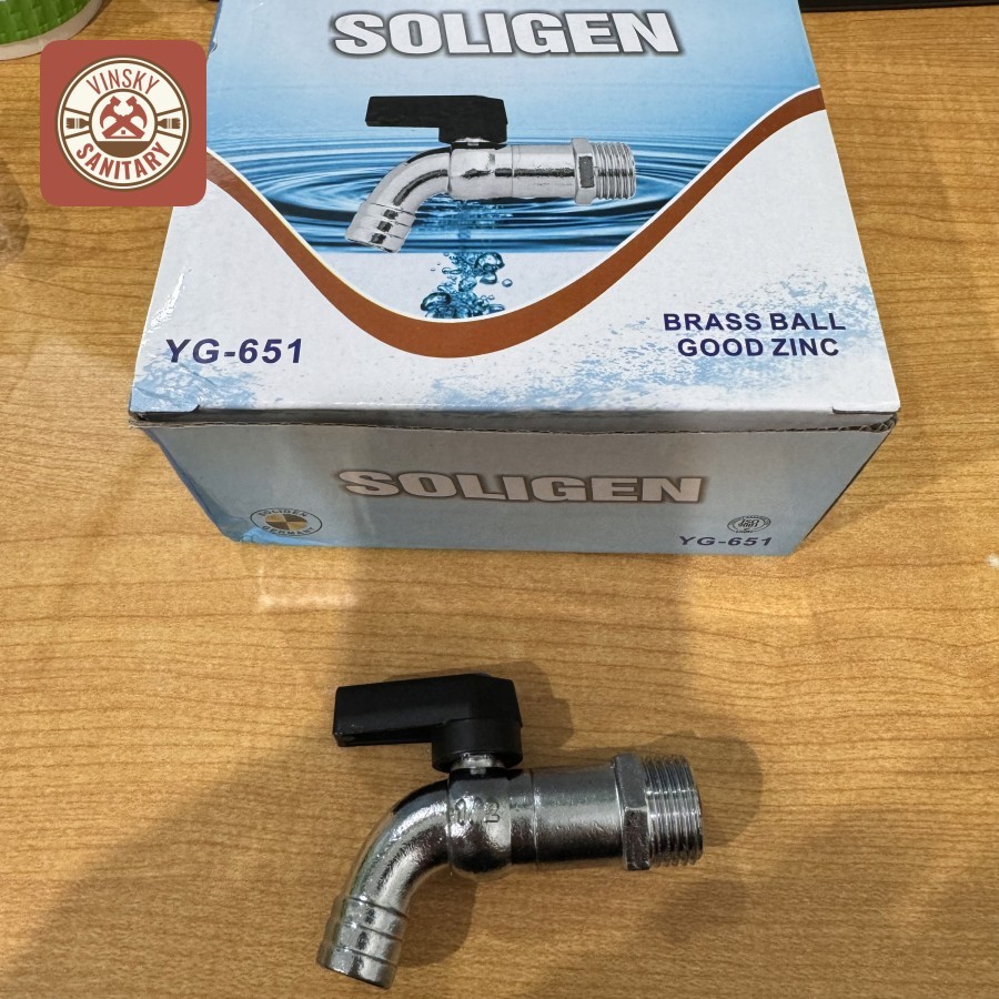 Jual Kran Cebol Soligen YG-651 1/2 inch Hitam / Keran Mini Slg Bagus ...