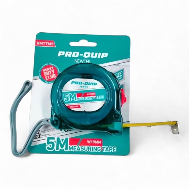 Jual PROQUIP Meteran 5 Meter RMTTM-5 | Measuring Tape 19mm | Shopee ...