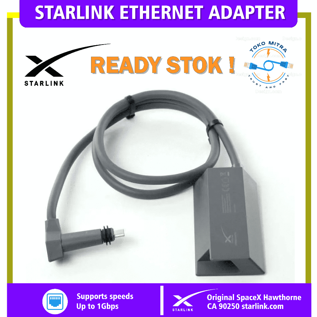 Jual STARLINK ETHERNET ADAPTER ORIGINAL | Shopee Indonesia