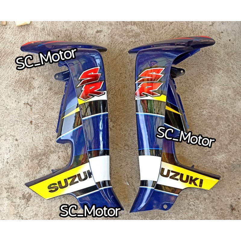 Jual Sayap Suzuki Smash 110 Lama 2002 s/d 2005 Warna Biru | Shopee ...