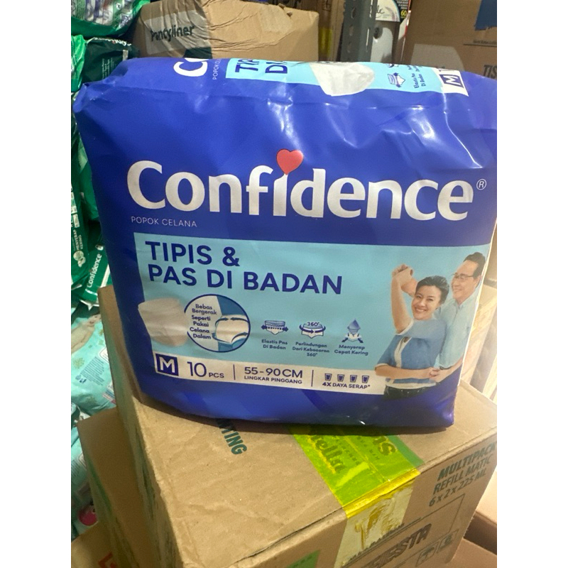 Jual CONFIDENCE ADULT PANTS / POPOK DEWASA CELANA PREMIUM TIPIS PAS DI ...