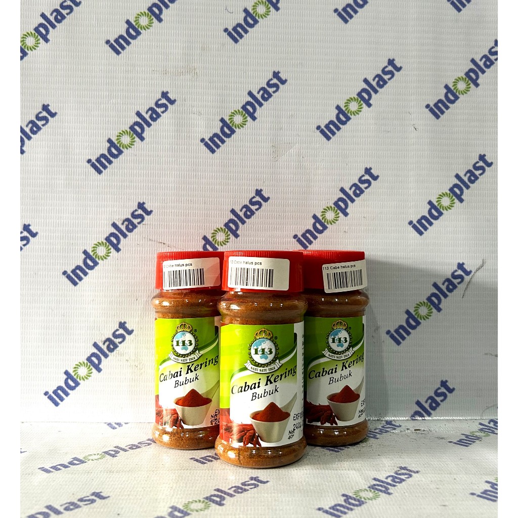 Jual 113 Cabai Bubuk Kering Bumbu Tabur Cabe Chili Pepper 40 gram ...