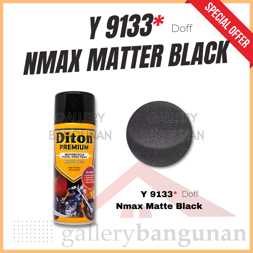 Jual DITON PREMIUM 9133 NMAX MATTE BLACK PYLOX CAT SEMPROT MOTOR MOBIL ...