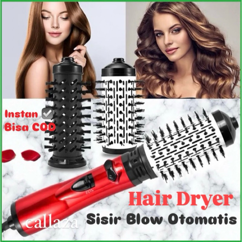 Jual Hair Dryer Blow Otomatis Sisir Pengering Hair Drayer MXNA Pelurus ...