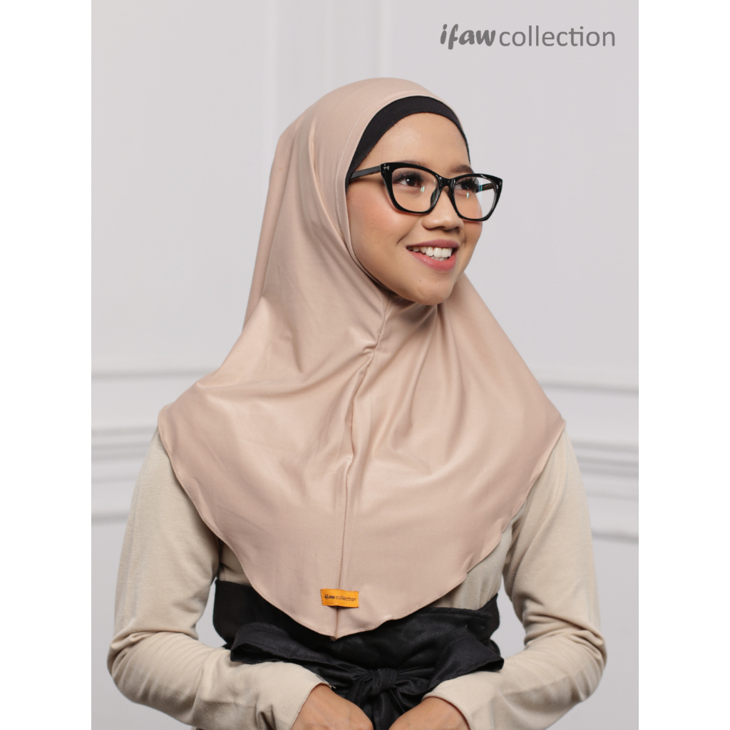 Jual Jilbab Instan Bergo Pinguin Non Pet Jersey Premium || Hijab Premium Quality | Shopee Indonesia