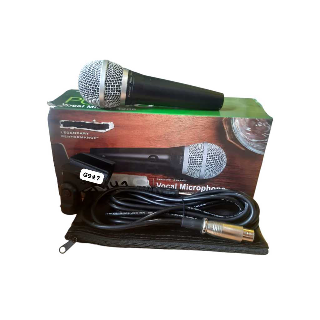 Jual G947 MIC VOCAL MIK DYNAMIC MICROPHONE KARAOKE VOCAL LEGENDARY ...