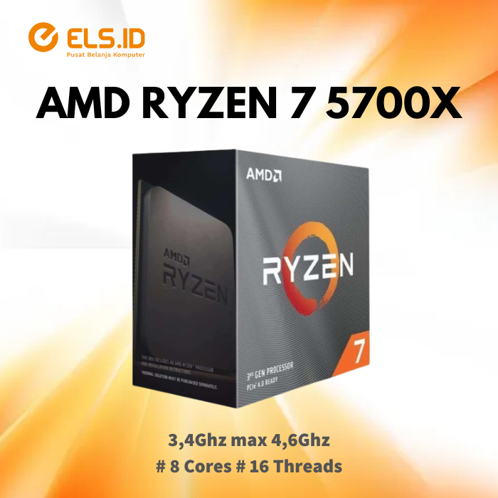 Jual Processor AMD Ryzen 7 5700X (BOX) | Shopee Indonesia